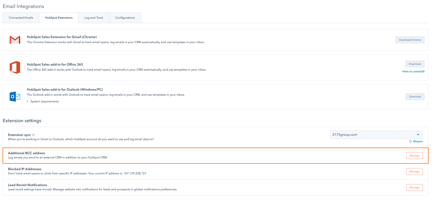 Step-by-step guide to logging emails in both HubSpot and Salesforce